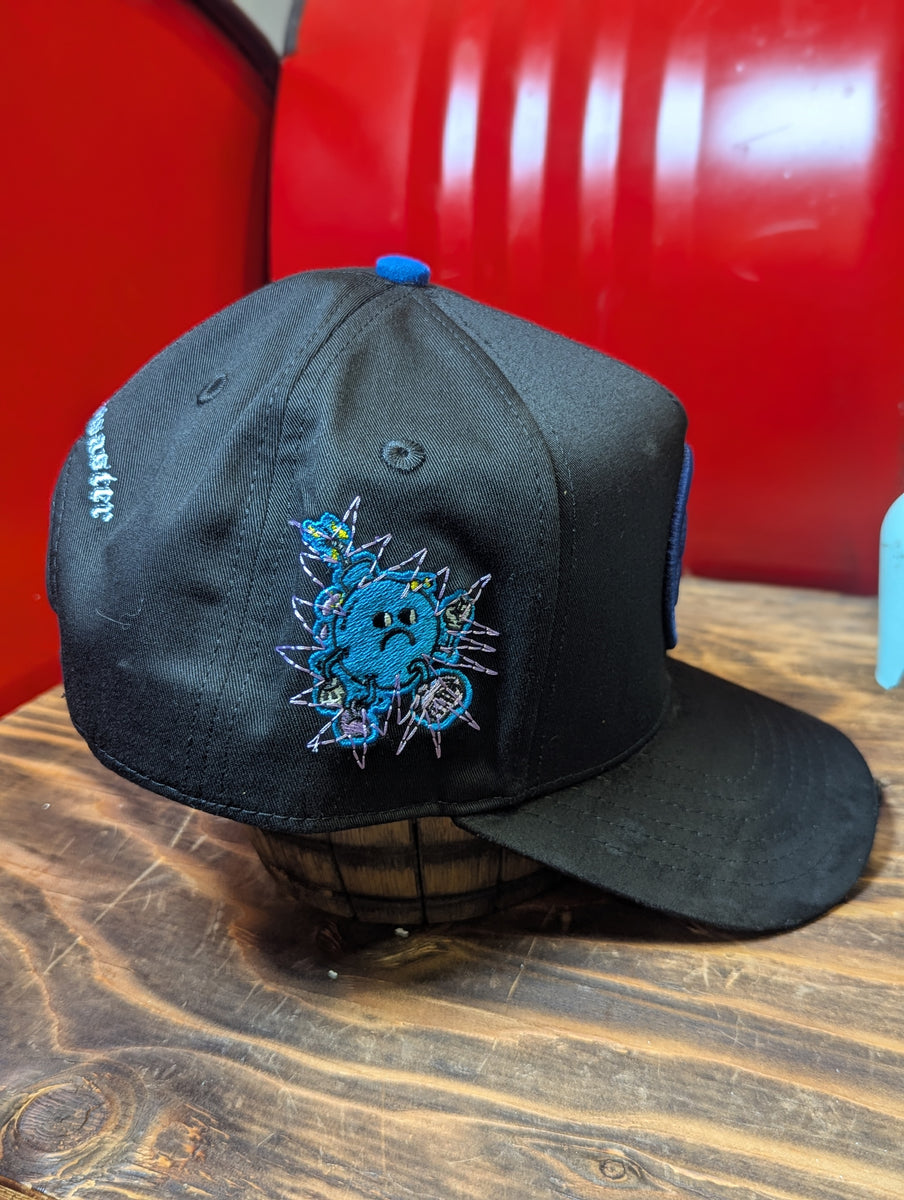 JC Hats Beautiful Disaster Black and Blue Hat – Workboots 4 U
